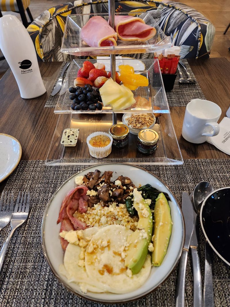 Signature breakfast at Weinberg Hotel – The Tower and the Breakfast ...